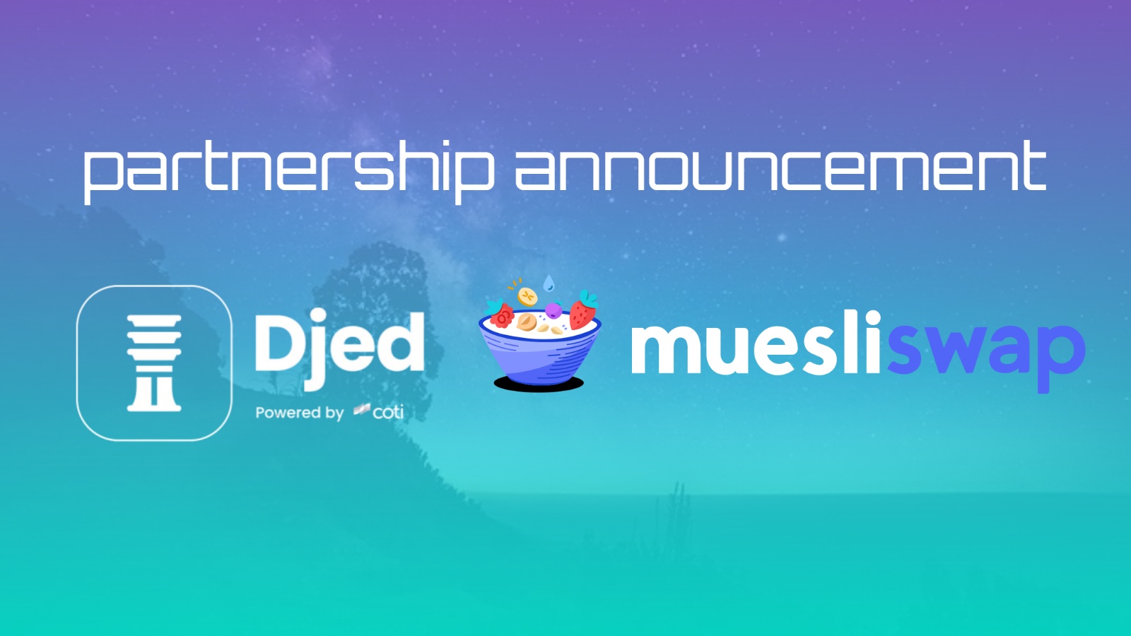 COTI’s Partner MuesliSwap, 1st Hybrid Cardano DEX, Will Offer Djed ... COTI’s Partner MuesliSwap, 1st Hybrid Cardano DEX, Will Offer Djed ...